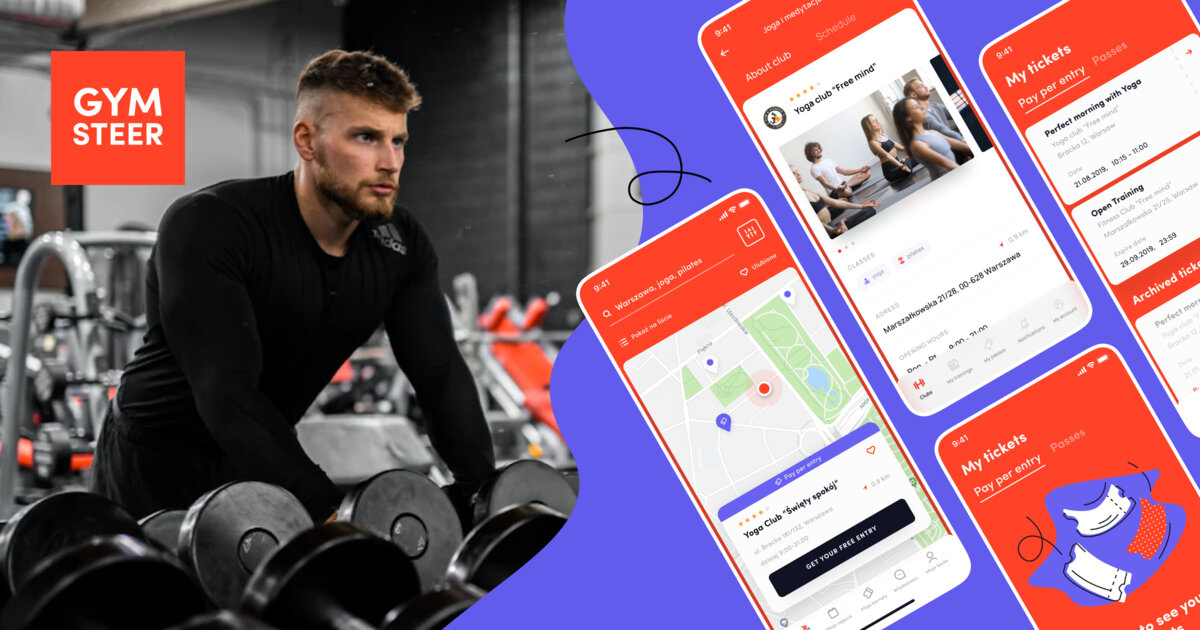 Gymsteer - Mobile and web experience for the fitness platform | Flying Bisons